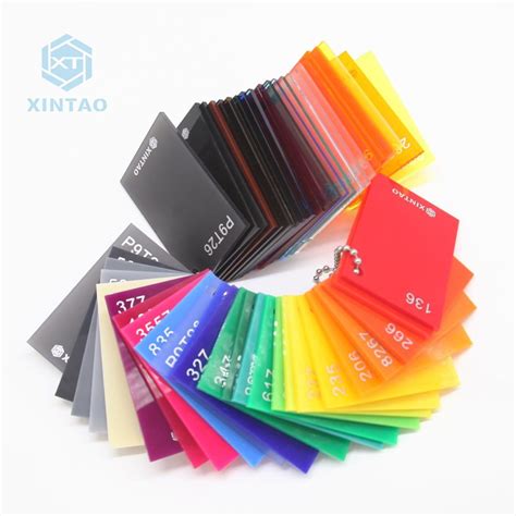 3mm 48ft Colourful Plexiglass Casting Colourless Perspex All Colors Lucite Acrylic Sheet