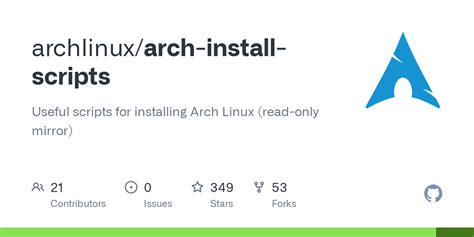 Arch Install Scripts Completion Bash Arch Chroot At Master Archlinux Arch Install Scripts Github
