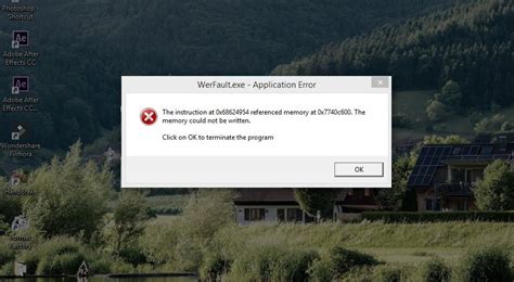technor pro — how to fix werfault exe application error in