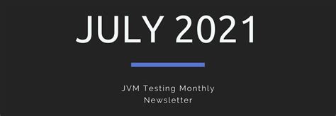 Jvm Testing Newsletter June 2021 By Jarosław Michalik Kotlintesting Medium
