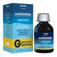 Acetilcisteína Geolab Com Menor Preço E Entrega Rápida Compre Online Cr