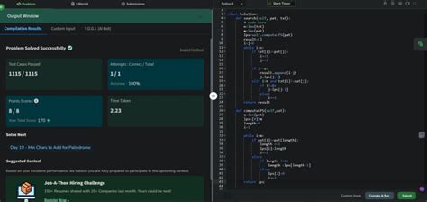 Gff160 Gff160 Day18 Kmpalgorithm Patternmatching Geeksforgeeks Lakshya Saxena