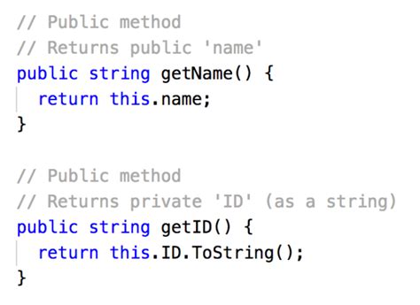 c sharp basics part 2 public and private variables digital ephemera