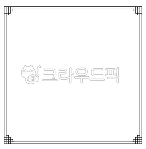 테두리 배경 전통문양 명절 한국적인 사진이미지일러스트캘리그라피 Junhye작가
