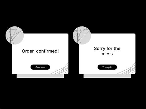 flash message daily ui 11 by katrin oden on dribbble