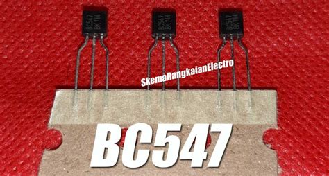 Transistor Bc547 Skema Rangkaian Elektronika