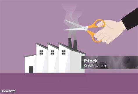 Cutting Carbon Emissions Stock Illustration Download Image Now
