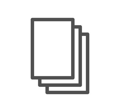 Document Icon Outline And Linear Vector Vector Art At Vecteezy