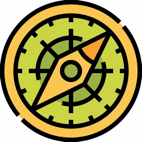 Compass Direction Navigation Arrow Color Icon Download On Iconfinder