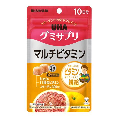 Uha味覚糖 グミサプリ マルチビタミン 10日分 Uha味覚糖 公式 Yahooショッピング店 通販 Yahooショッピング