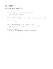 Barrier Java Import Java Util Import Java Awt Public Class