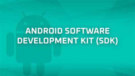 Android Software Development Kit Sdk Android Bits 2 Youtube