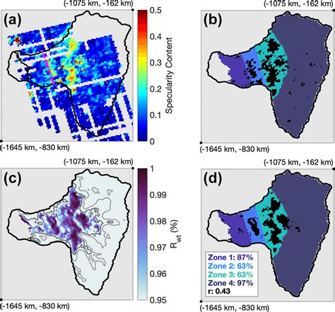An Example Comparison Of Catchment Scale Features Identified With