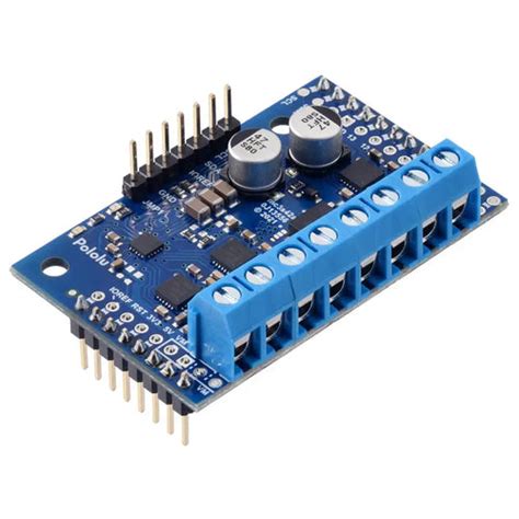 Motoron M3s256 Triple Motor Controller Shield Kit For Arduino W Connectors Robotshop