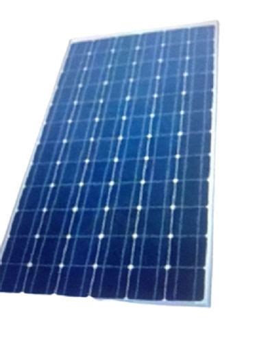 High Efficiency Solar Power Panel Rectangular Solid Eco Friendly Design Long Life Durability