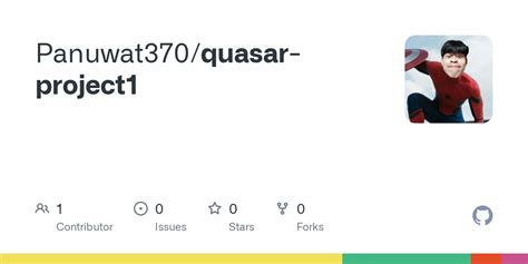 github panuwat370 quasar project1