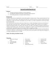 Ionic Covalent Properties Lab Name Bell Date Ionic And Covalent Properties Lab Purpose To