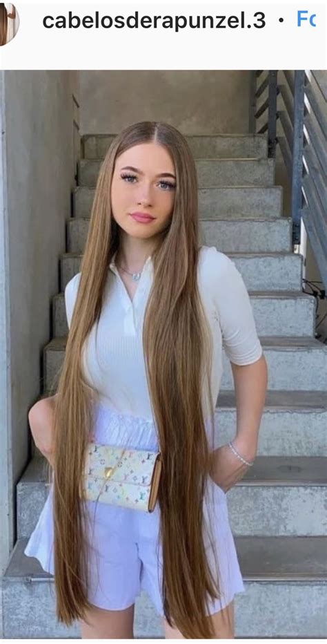 Extremely Long Hair Super Long Hair Gorgeous Hair Cute Girls Long