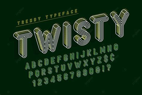 스트라이프 3d 디스플레이 글꼴 Popart 디자인 포스터 템플릿 Psd 다운로드 디자인 자료 다운로드