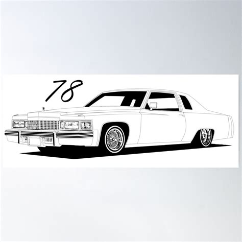 78 Cadillac Poster For Sale By Thornyroseshop In 2025 Cadillac