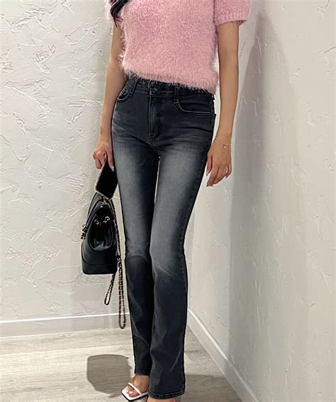 들뜸없음키작녀추천핏보장 커버 롱 부츠컷 에이블리