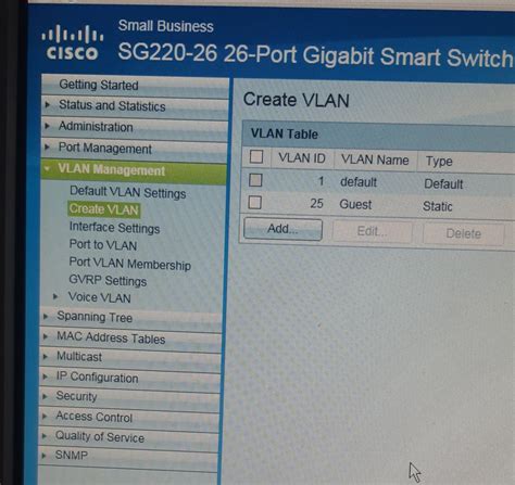 Vlan Im Trying To Configure A Vlan For A Guest Please Help Me How To Do It Cisco Community
