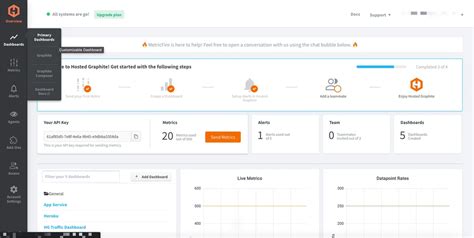 How To Install Hosted Graphite Heroku Add On Metricfire