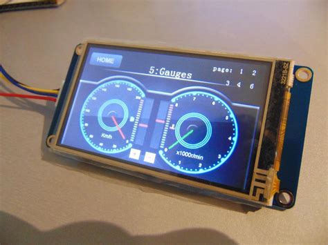 Nextion Enhanced Nx4024k032 32 Hmi Tft Touchdisplay Mit Gui Controller Böcker