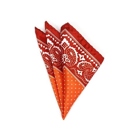 Badu Bg Мъжка носна кърпичка Vintage Paisley Dot Pocket Square Мека копринена кърпичка Сватбено