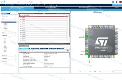 Analog To Digital Conversion Adc Lm335 Temperature Sensor