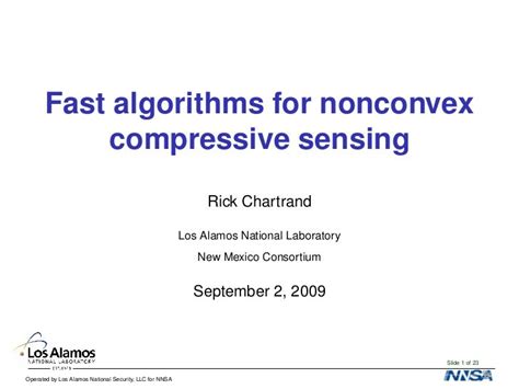 fast algorithm of unconvex compressde sensin