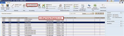 Coding Champ Display Methods In Microsoft Dynamics Ax 2012