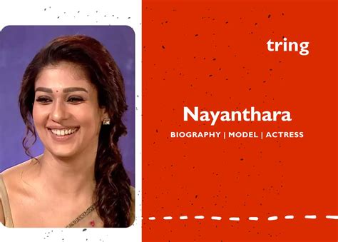 Nayanthara Age Birthplace Birthdate Husband Father Mother