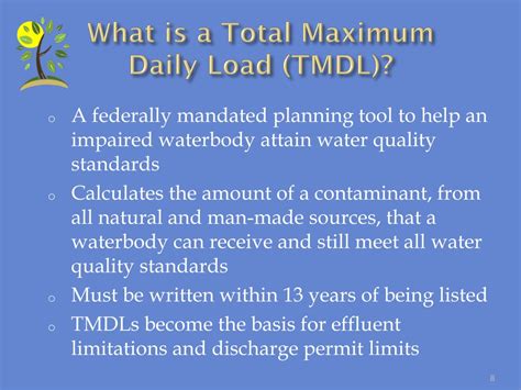 Ppt Total Maximum Daily Load Tmdl Powerpoint Presentation Free Download Id 9068674