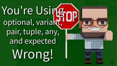 c weekly ep 421 you re using optional variant pair tuple any and expected wrong