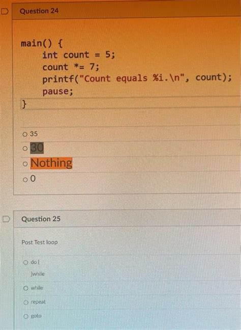 Solved Question 20 Main Int X Y For X 0 X