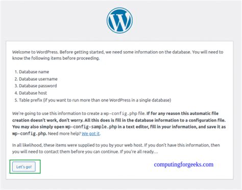 Install Wordpress On Debian With Apache And Lets Encrypt
