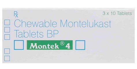 Montek 4mg Tab Indmed