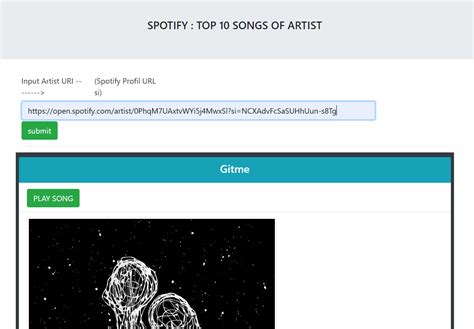 Github Atakankaracalidjango Spotify Api Django Spotify Api Web Project