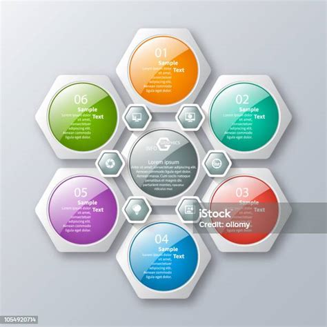 추상적인 3d 종이 인포 그래픽 비즈니스 템플릿입니다 벡터 일러스트 레이 션 0명에 대한 스톡 벡터 아트 및 기타 이미지 0명 3차원 형태 공란 Istock