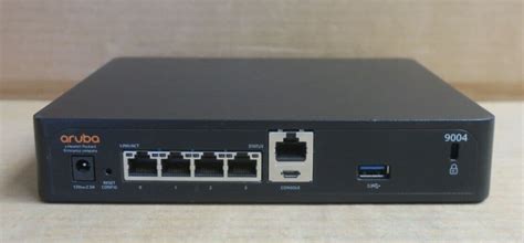 hp aruba 9004 4x 1gbe rj45 branch desktop managed gateway router 9004