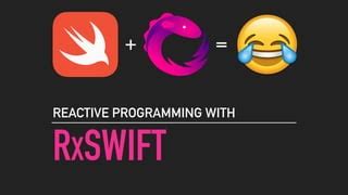 Reactive Programming With RxSwift PPT