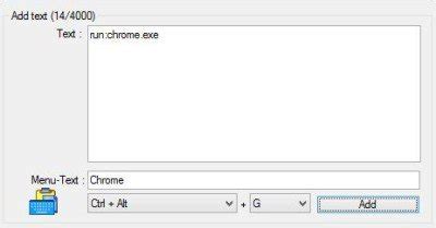 QuickTextPaste Lets You Paste Pre Defined Text Using Keyboard Shortcut