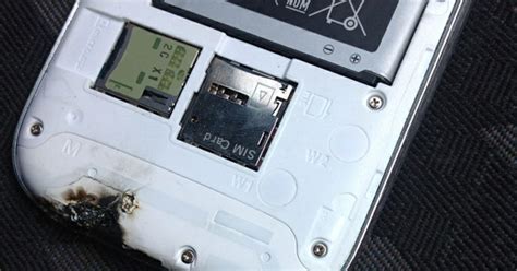Exploding Samsung Had Been Put In A Microwave Cnet