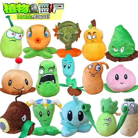 16 Styles Plants Vs Zombies 2 Stuffed Plush Toys Doll 13 20cm Plants Vs