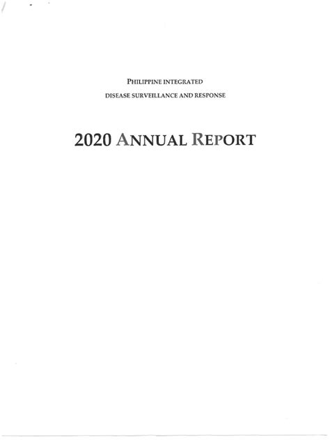 2020 Pidsr Annual Report Pdf