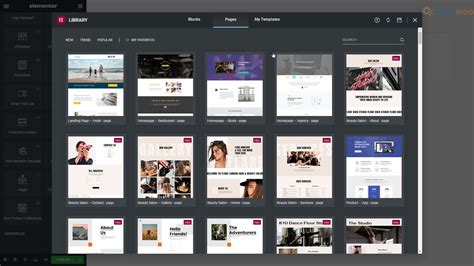 Elementor Template Learnwoo