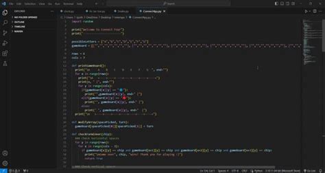 How To Make A Connect Four Game With Python Jyothishkumar V S Posted On The Topic Linkedin