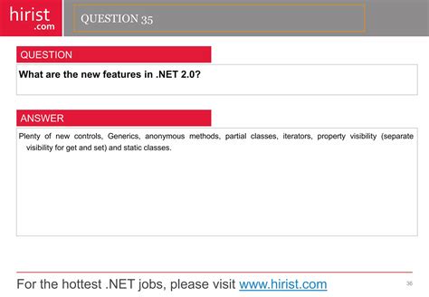 Top 100 Net Interview Questions And Answers Ppt