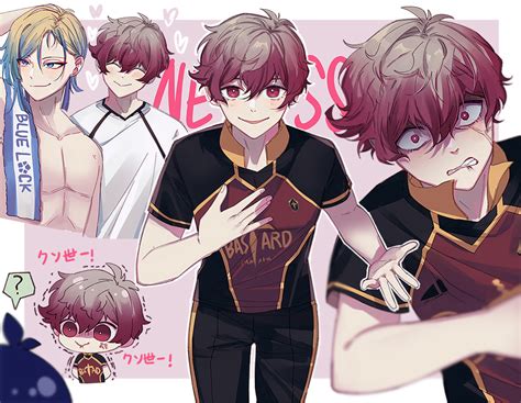 Isagi Yoichi Michael Kaiser And Alexis Ness Blue Lock Drawn By Nokcha Danbooru